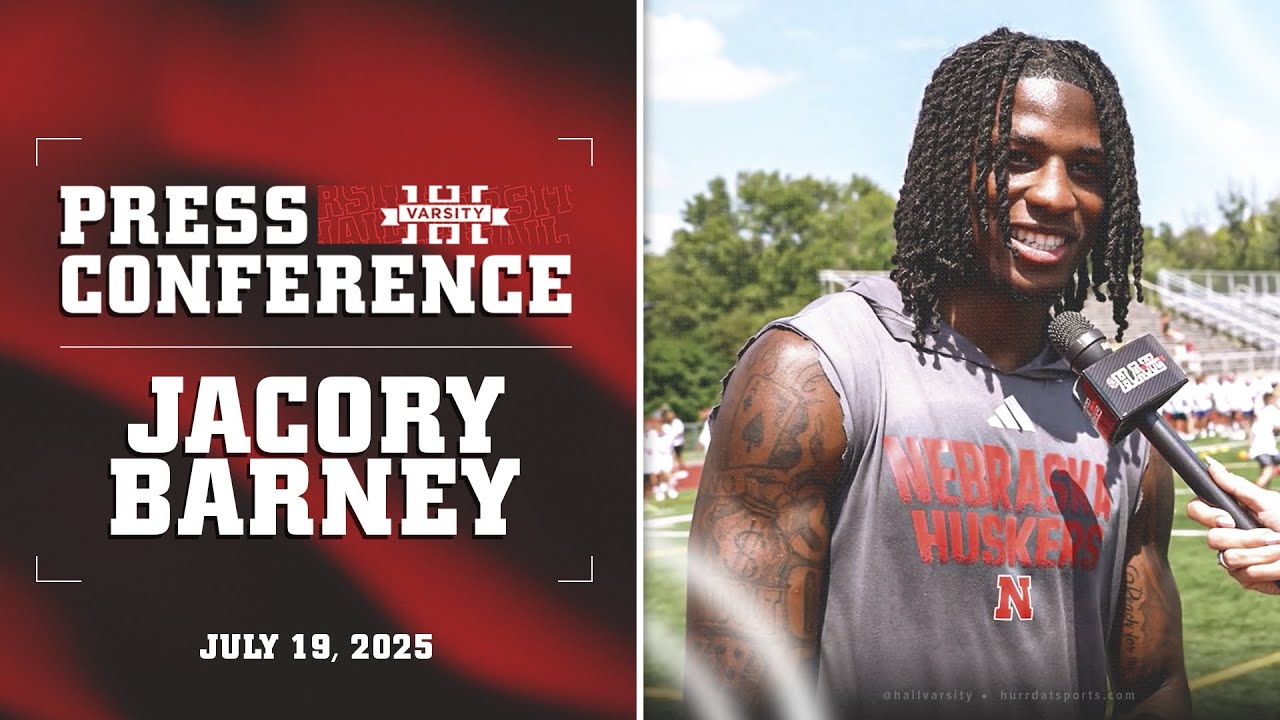 Jacory Barney on Dylan Raiola camp + 2025 football season | Nebraska ...