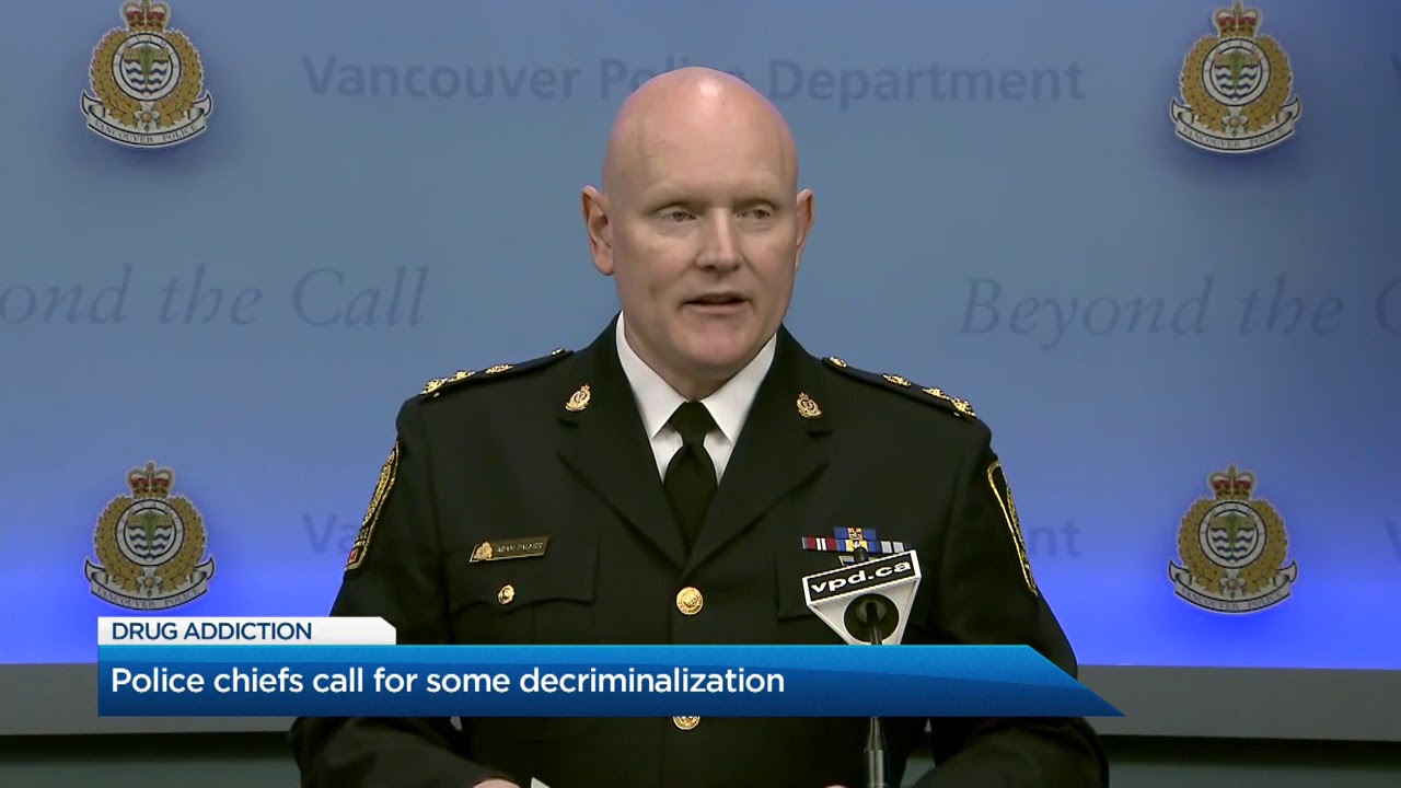 Canada’s police chiefs call for decriminalization of drug possession ...