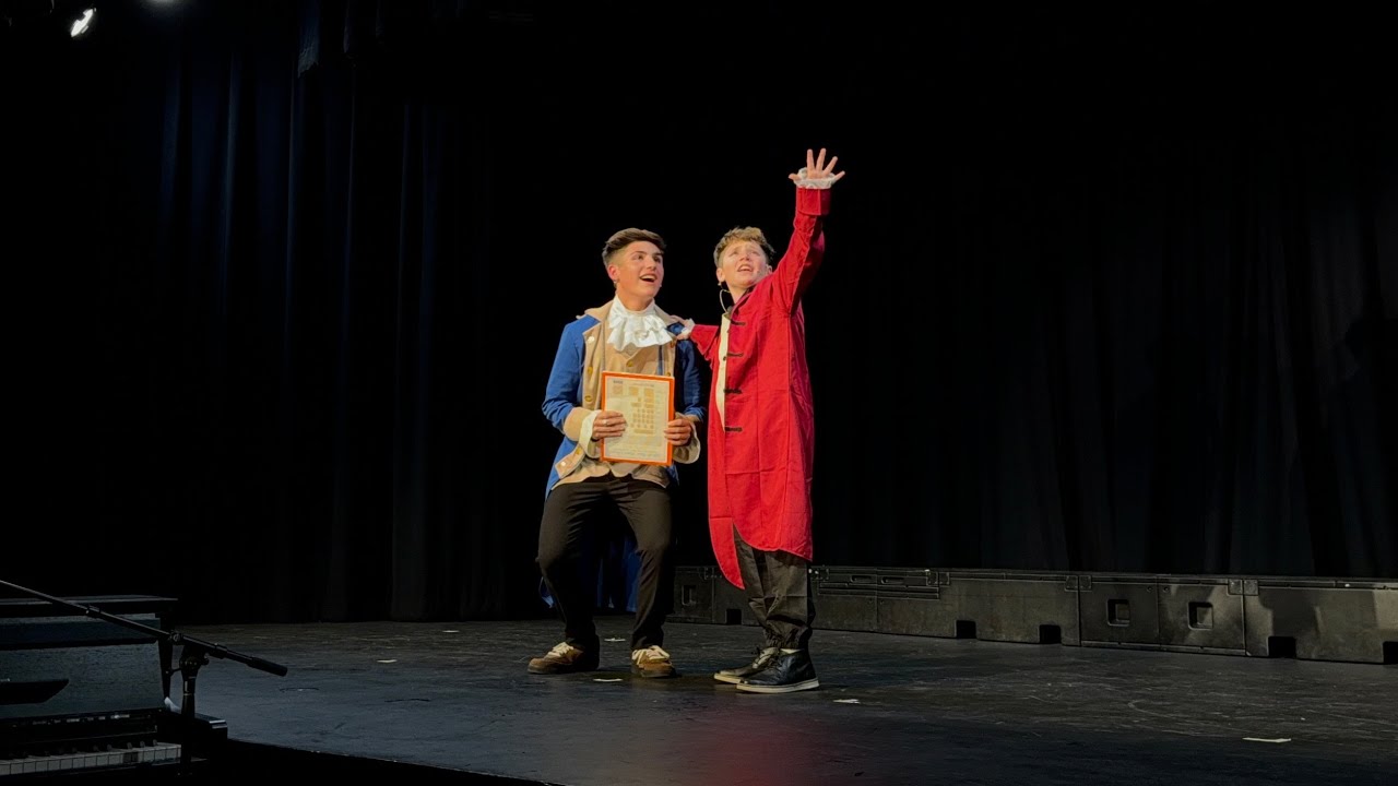 Middle School performance of Aaron Burr, Sir from Hamilton - YouTube