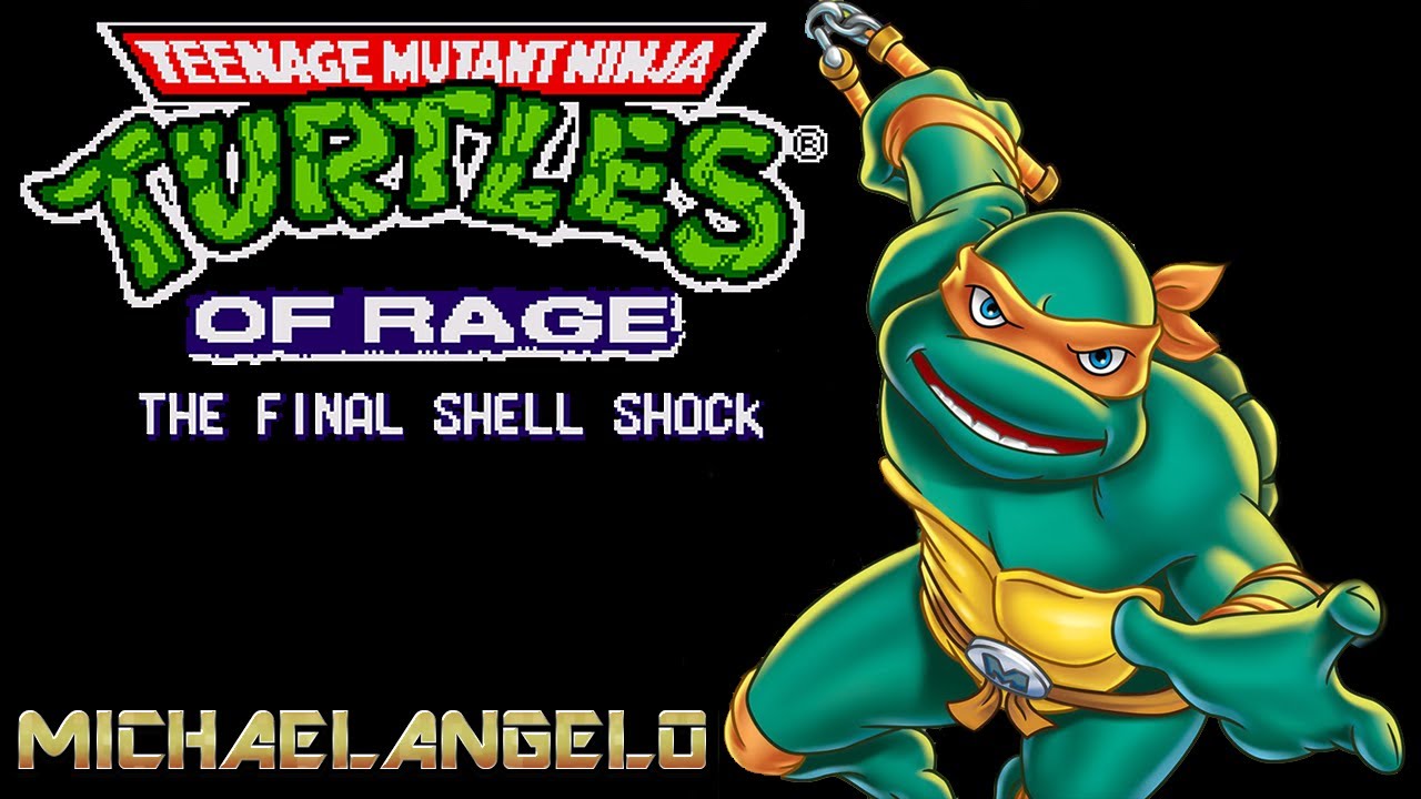 TMNT of Rage - The Final Shell Shock GENESIS Playthrough with ...