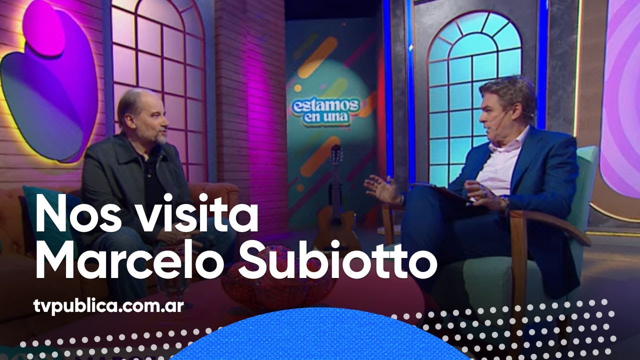 Un actor fundamental: Marcelo Subiotto - Estamos En Una - YouTube