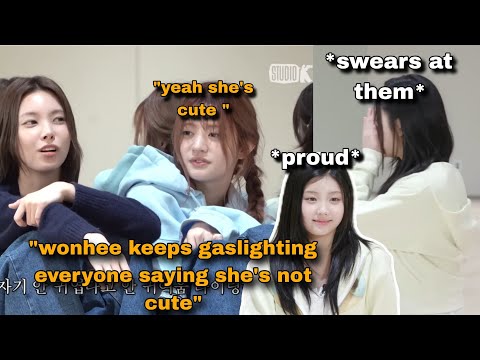 wonhee being the CUTEST and most CHAOTIC ICON ✨