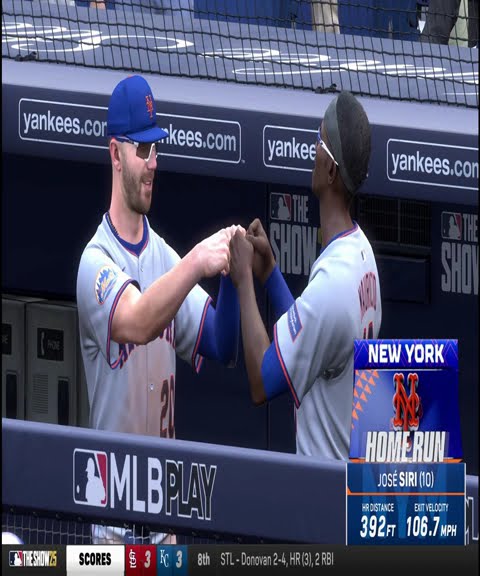 NYM vs. NYY I NYM Jose Siri Home Run to Right Field 392ft Highlights I ...