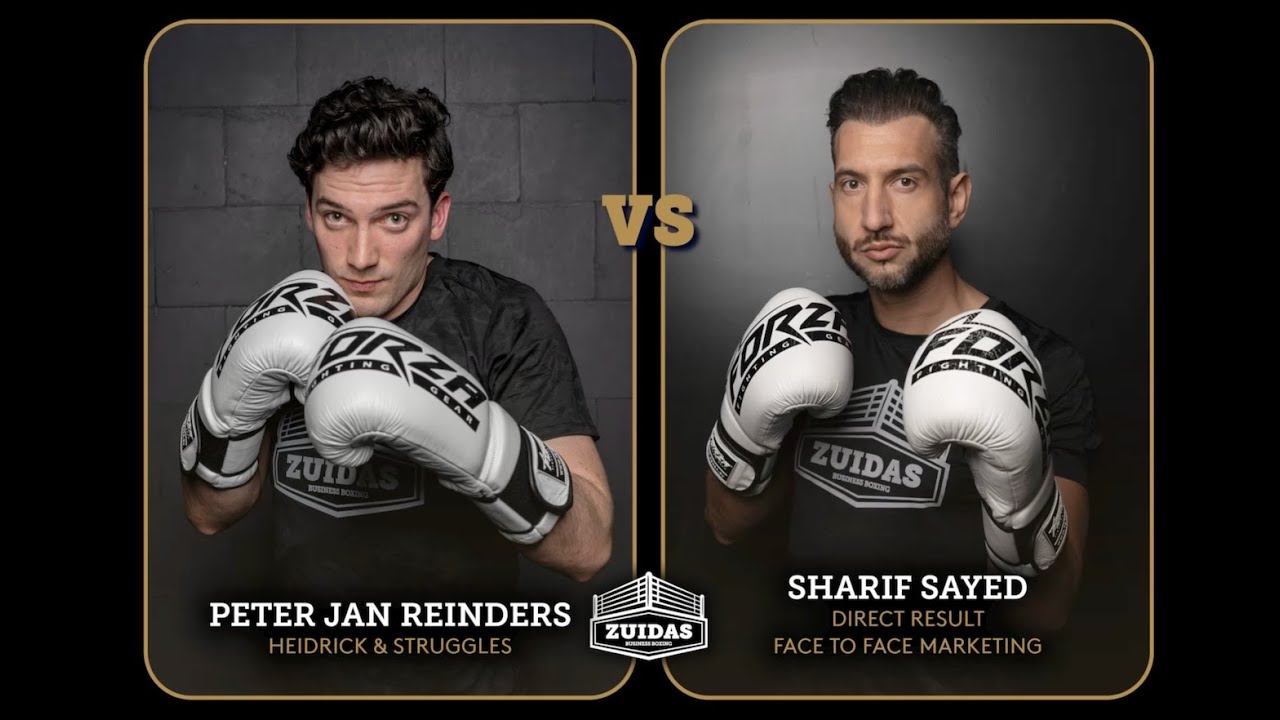Zuidas Business Boxing Part III : Peter Jan Reinders vs Sharif Shayed - YouTube