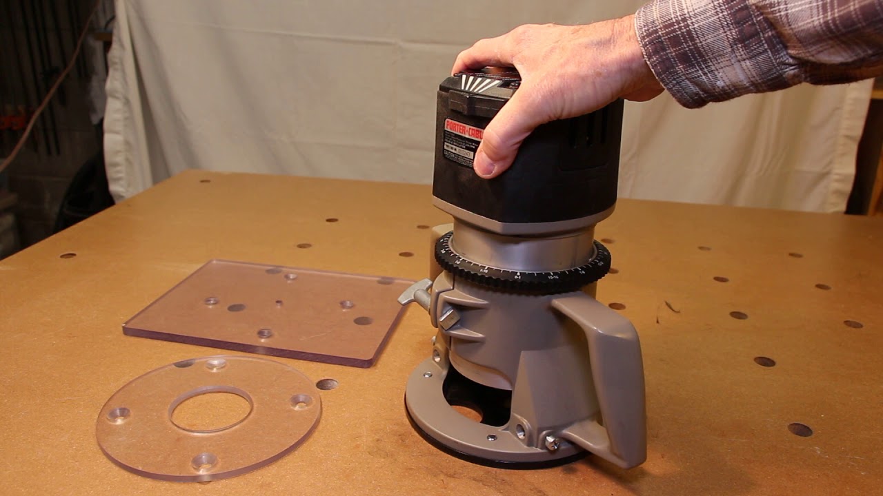 Porter Cable 75182 Router - YouTube