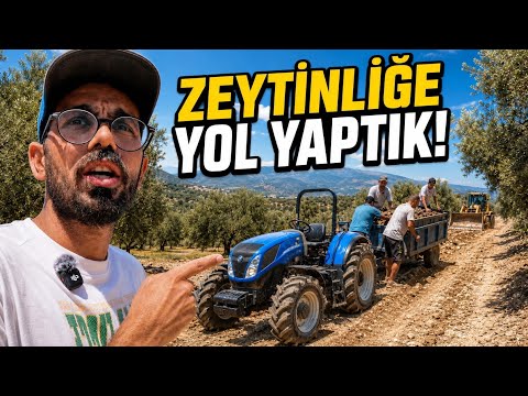 Zeytinliğimize Kendi Yolumuzu Yaptık 🚜 l   İzmir Selçuk Vlog