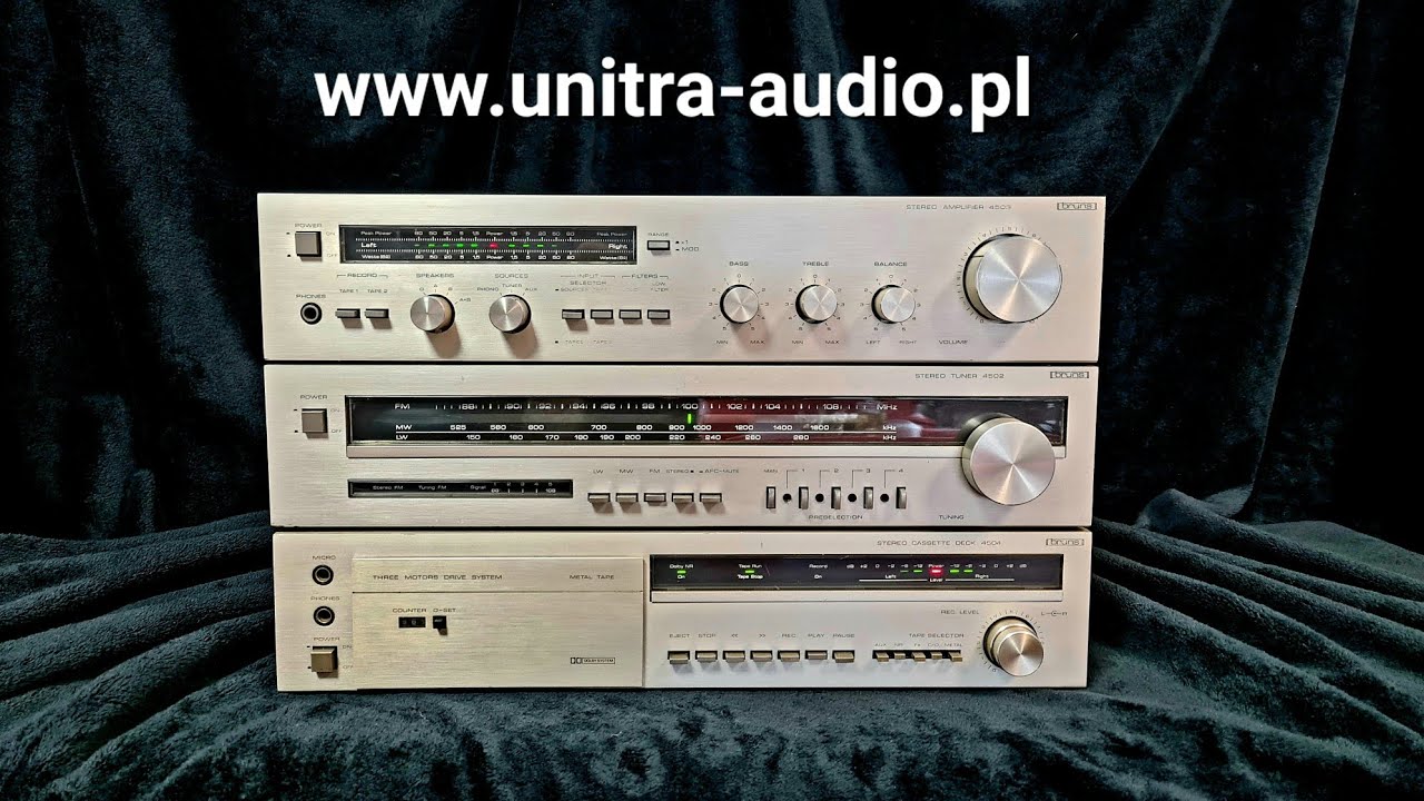 UNITRA-AUDIO ☆ Zestaw muzyczny Diora SSL-017 [opis w zakładce: ..więcej ...