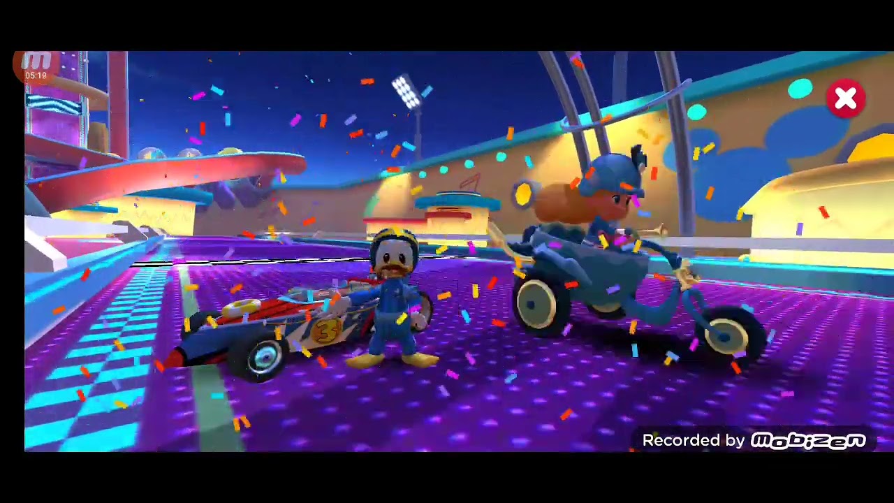 Disney all-star racers - lucky Dime Cup (Donald) Gameplay - YouTube