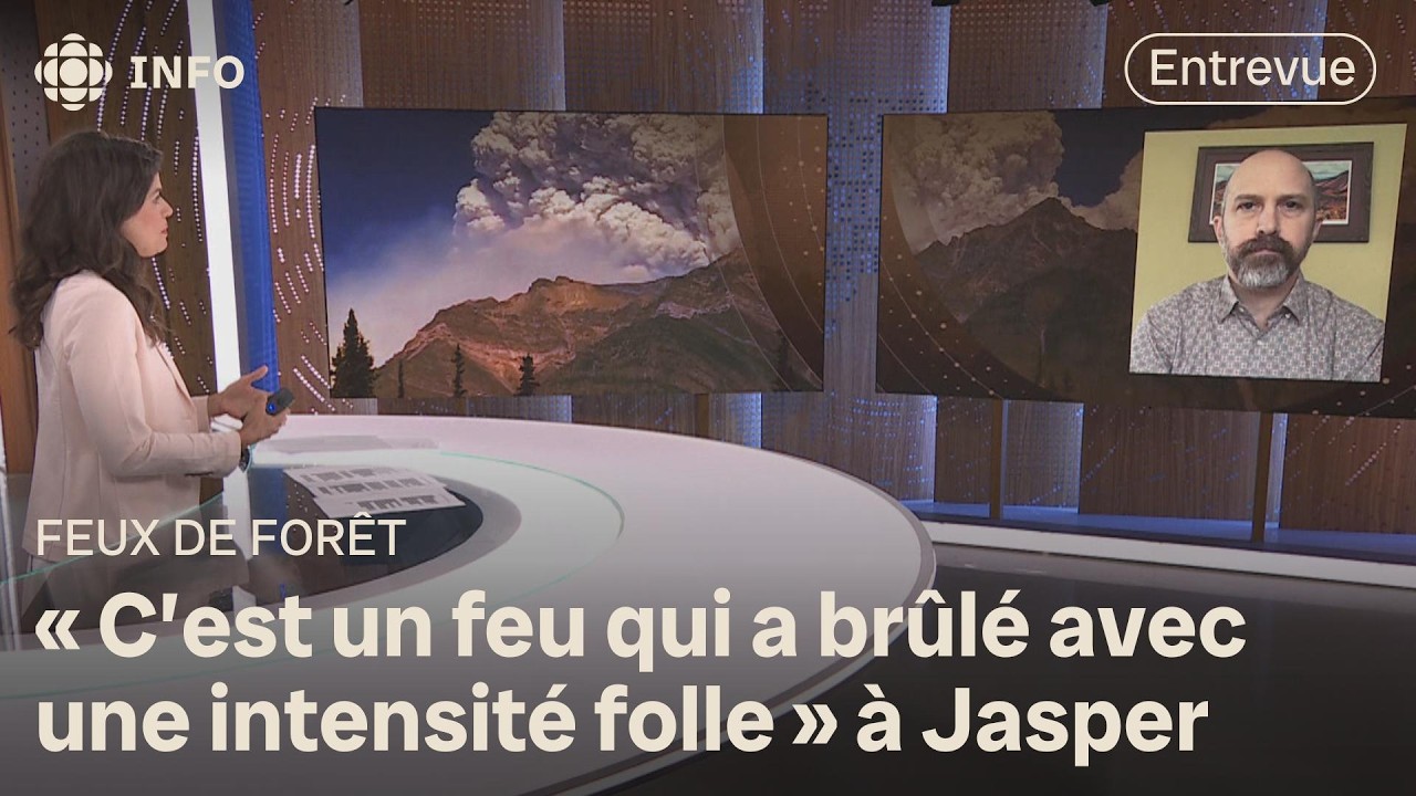 Les feux de forêt à Jasper ont été prédits - YouTube