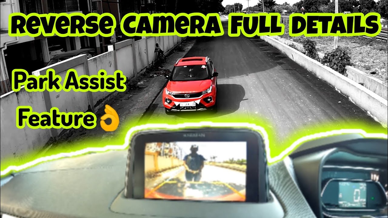 Reverse Camera in Tata Nexon | Park Assist Feature #tata #camera # ...