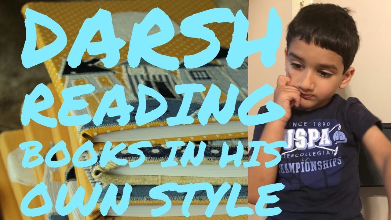 Reading is fun. Reading Caillou books by darsh| darsh|drama|darsh drama ...