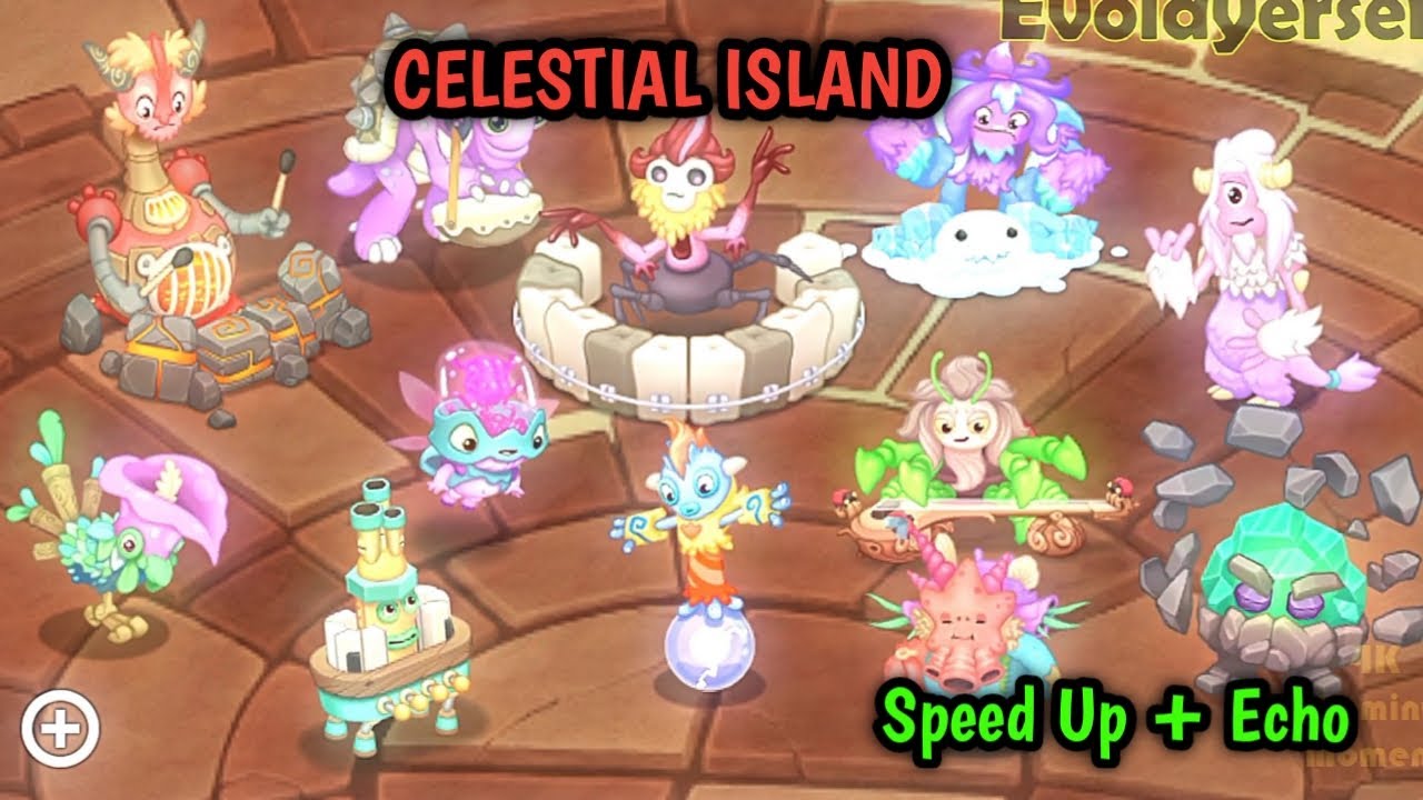 Celestial Island My Singing Monster Speed Up ++, CR : @Evolayersen ...
