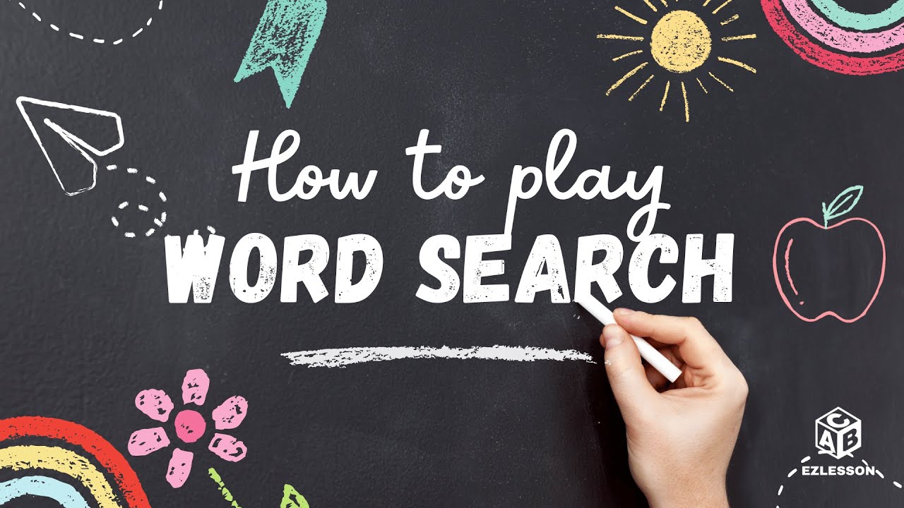 How to play word search | ESL Games & Activities - YouTube