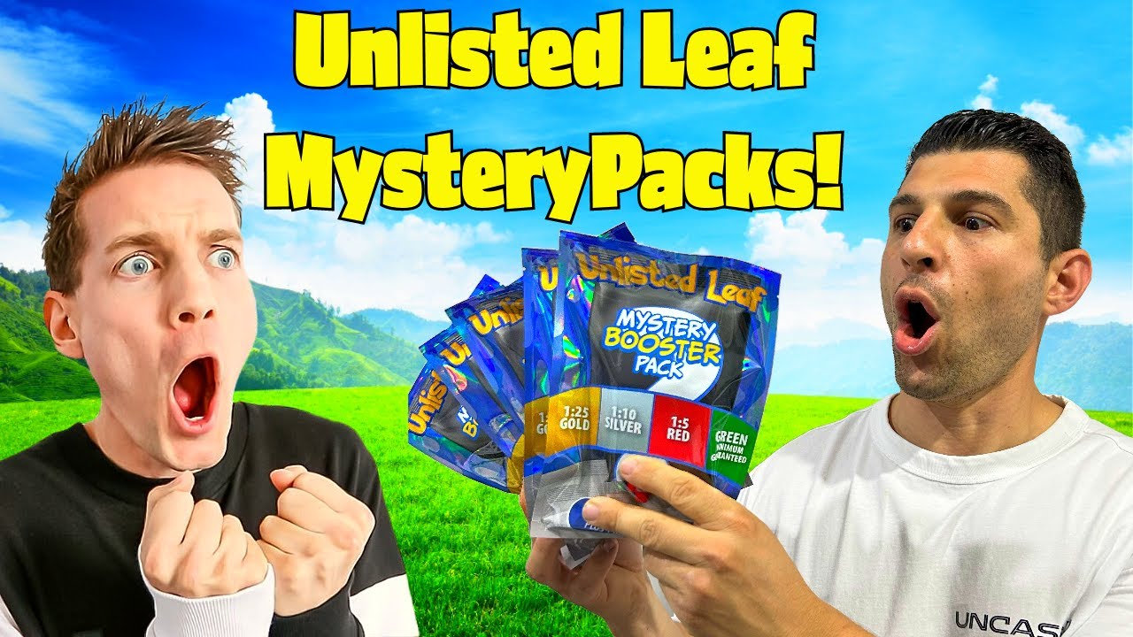 Did We BREAK The Odds?! - Unlisted Leaf Mystery Booster Packs - YouTube