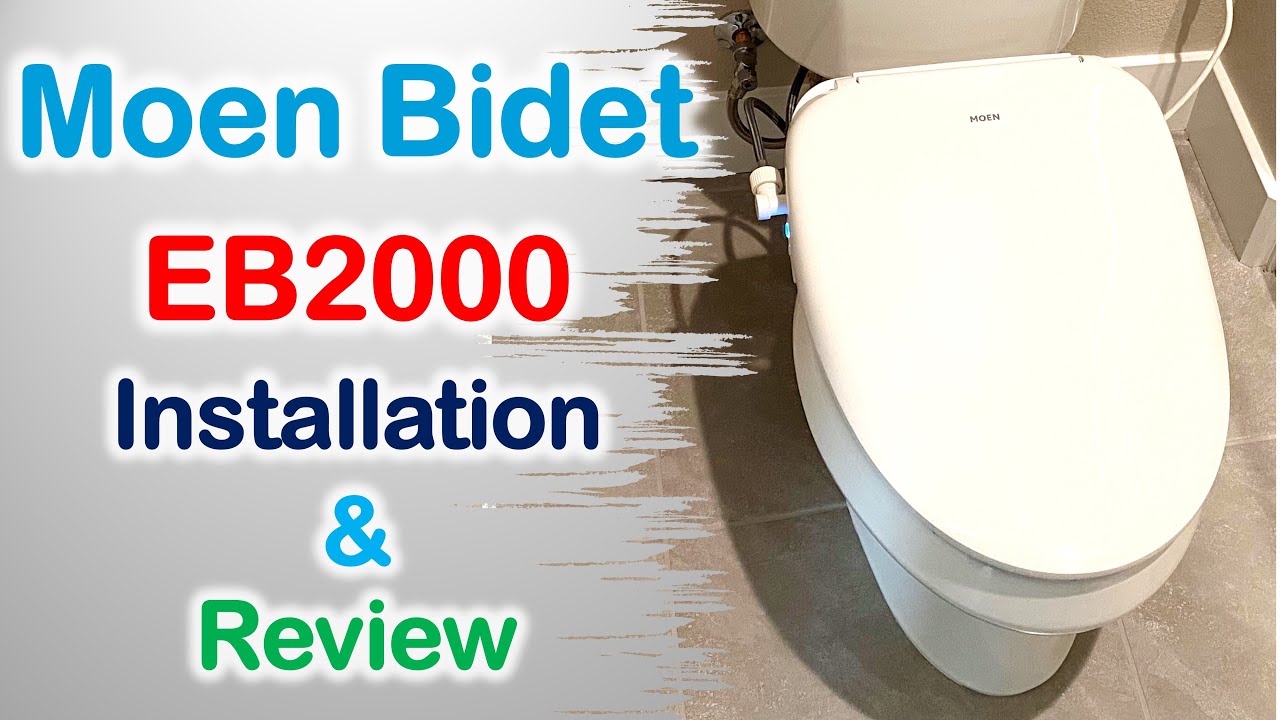 Moen 5-Series Bidet EB2000 | Installation | Review - YouTube