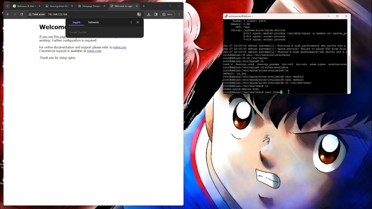 Install dan Konfigurasi Nginx Debian 11 - YouTube