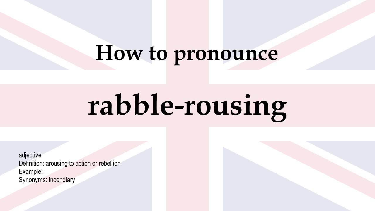rabble rousing - YouTube