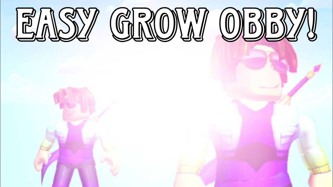 Playing A Size Changing Obby |Easy Grow Obby| - YouTube