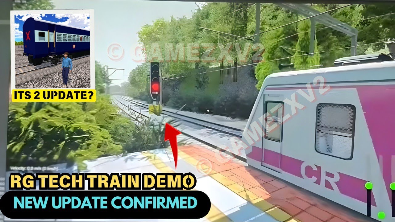 RG TECH TRAIN DEMO NEW UPCOMING UPDATE FIRST LOOK SHORT GAMEPLAY 😍, ITWS FULL DETAILS ...