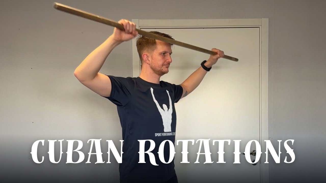 Cuban rotations - Shoulder mobility! - YouTube