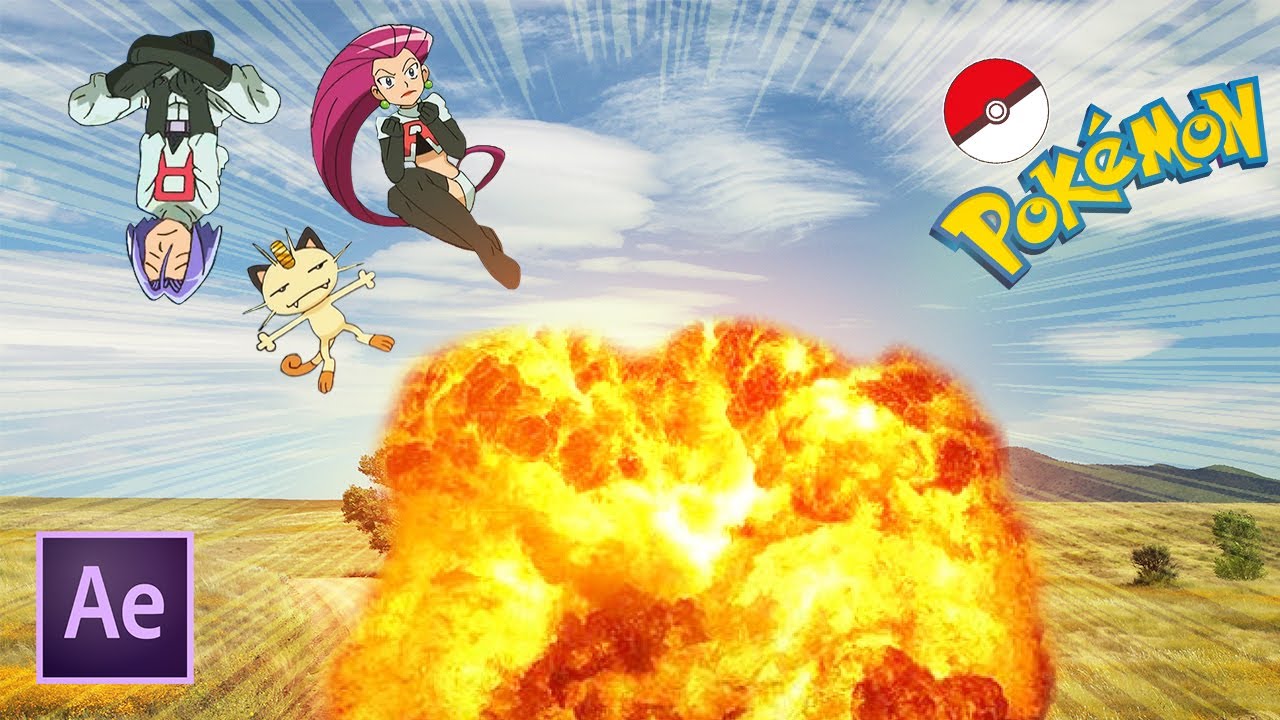 Pokemon Team Rocket – Creating “Blasting Off Again” in Adobe After ...