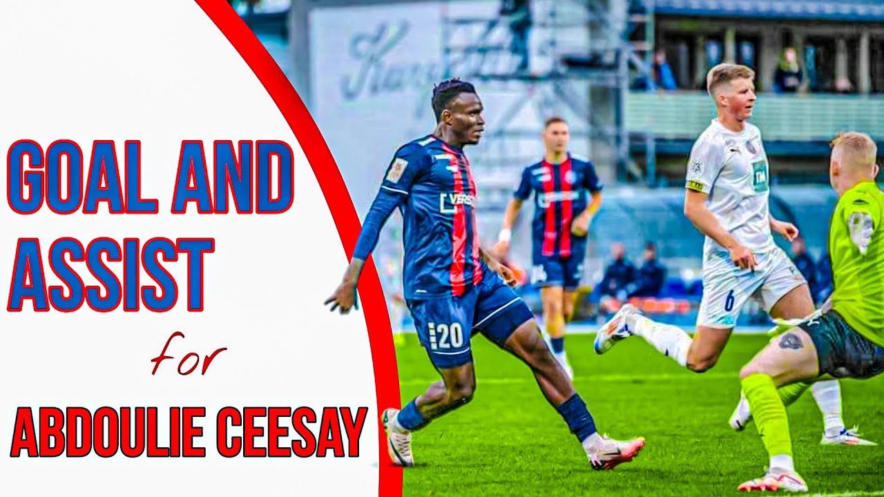 A GOAL AND ASSIST FOR CEESAY match highlights - YouTube