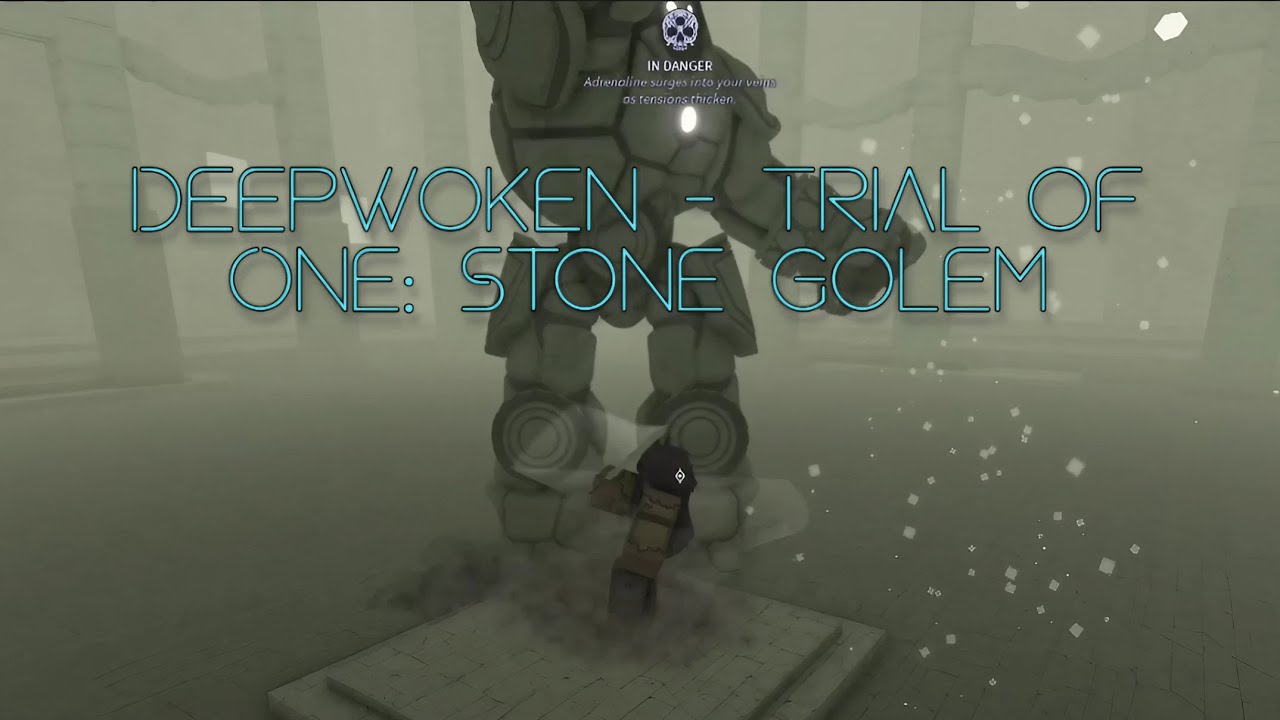 Deepwoken - Trial of One Rock Golem - YouTube