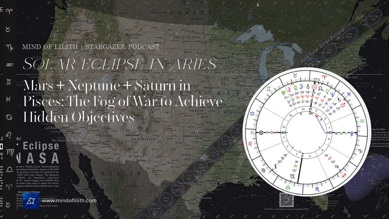 Solar Eclipse | Mars, Saturn, Neptune in Pisces: The Fog of War 2 ...