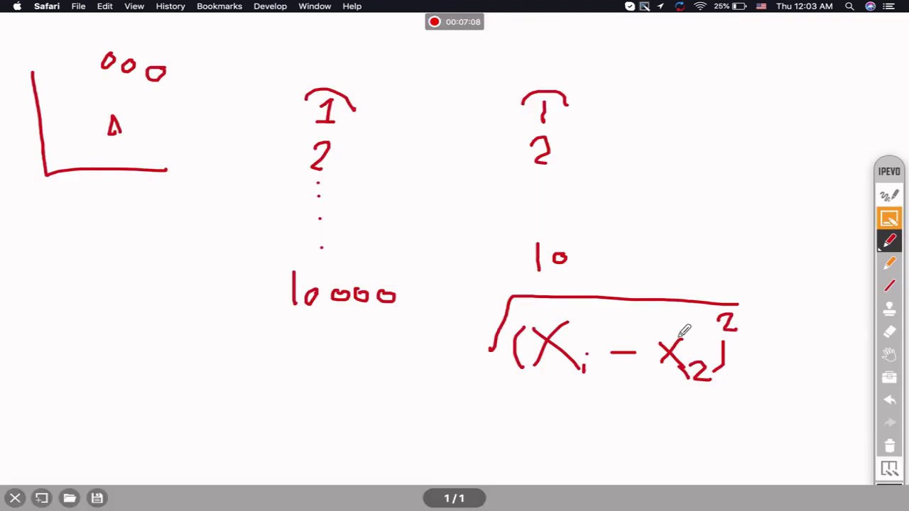 KNN implementation From scratch 1 : الدرس رقم ٢٦ - YouTube
