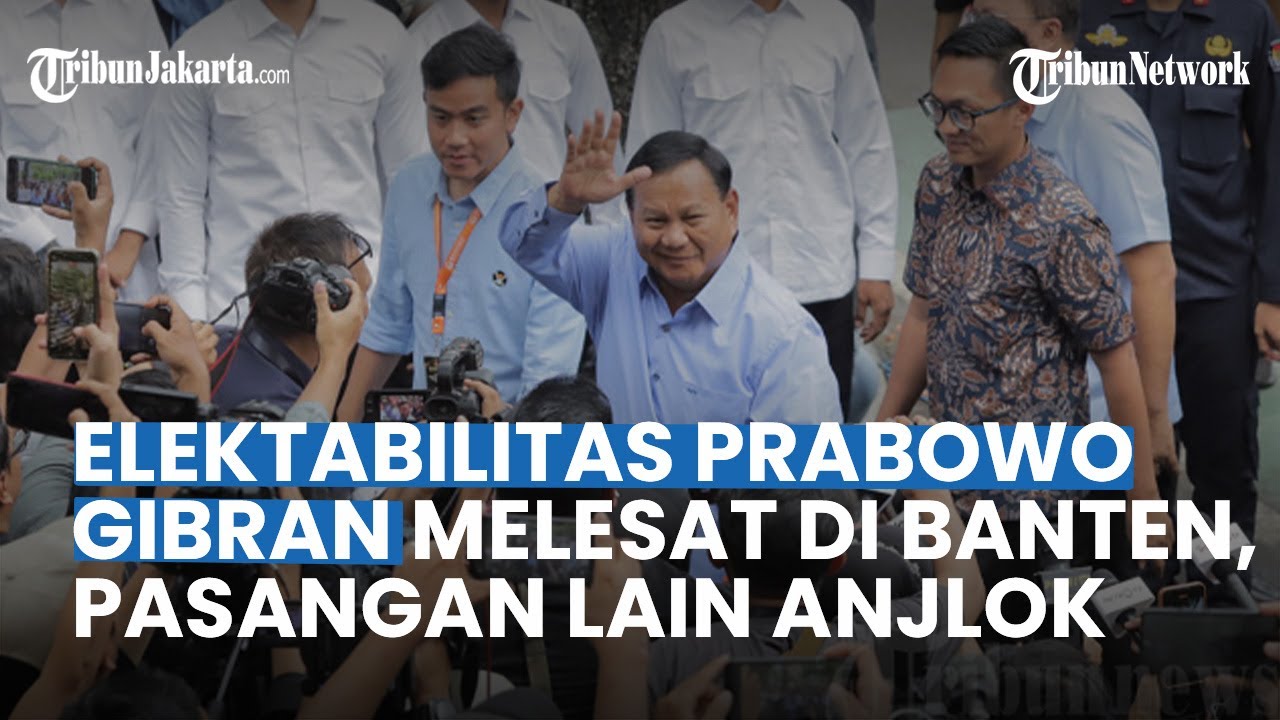 Survei Litbang Kompas Elektabilitas Prabowo Gibran Melesat Di Banten