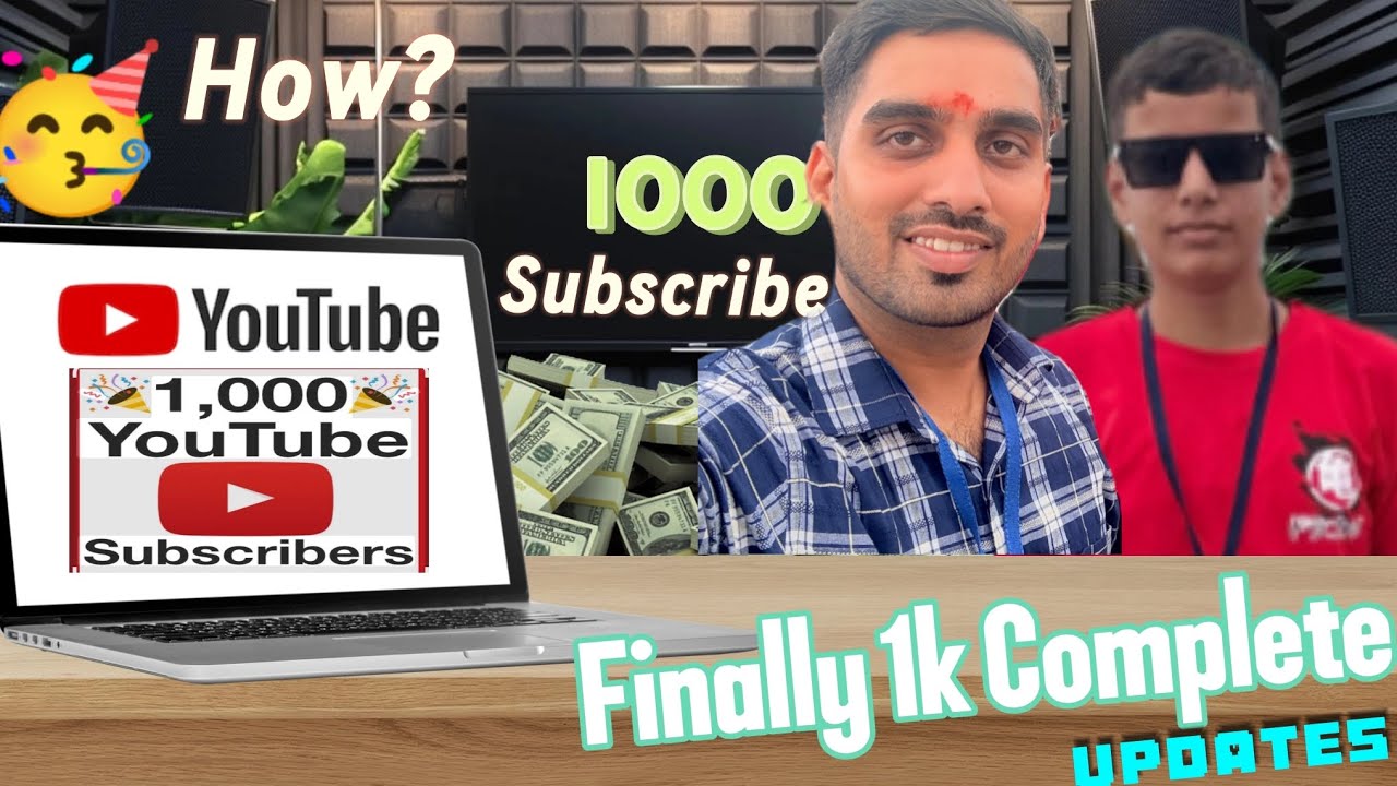 How I Reach 1k Subscribers? 🤩 || Celebration || Special Video ...