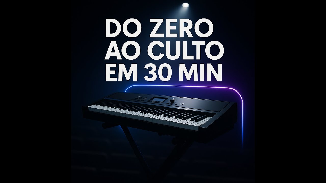 Aula 1 de Teclado - do ZERO à IGREJA em 30 MINUTOS - YouTube