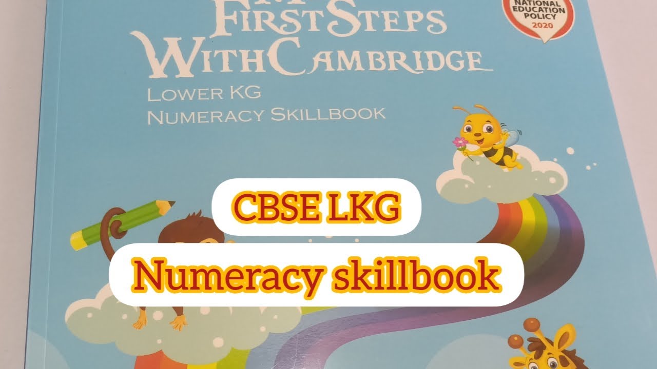 📖LKG numeracy skillbook in detail,CBSE board Lkg book, Numeracy ...