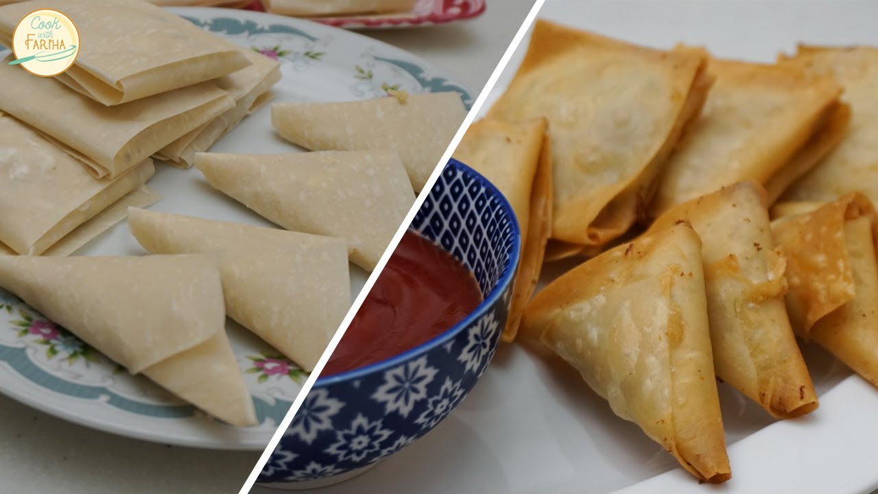Cheese Samosa Recipe By Cook With Fariha (Ramdan Special) - YouTube