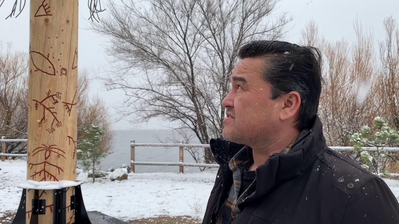 Clint George - Indigenous Sculptures Artist - YouTube