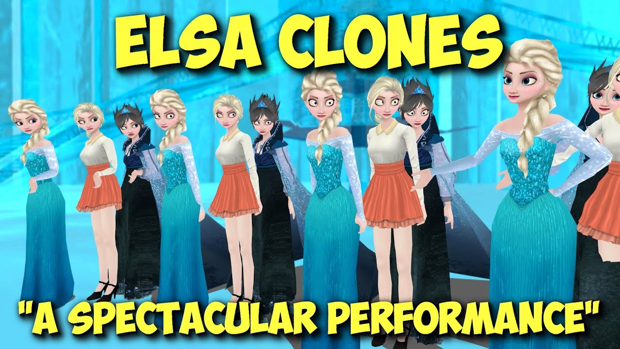 MMD Frozen 2 “Wut?” with Elsa Clones (“A Spectacular Performance ...