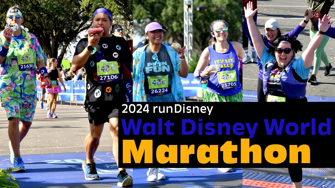 Ziellinie Des Disney Marathons Gastbeitrag: RunDisney Laufevents Mit