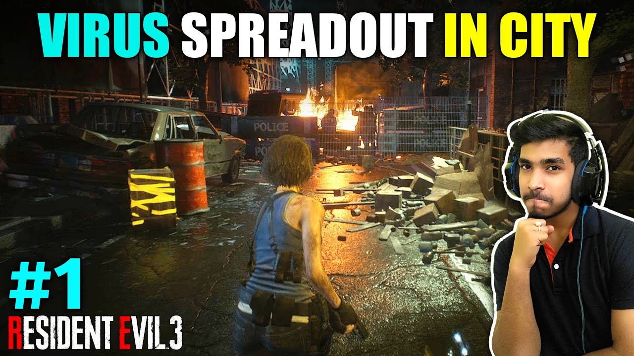 CAN I ESCAPE FROM ZOMBIE'S CITY | RESIDENT EVIL 3 GAMEPLAY #1 - YouTube