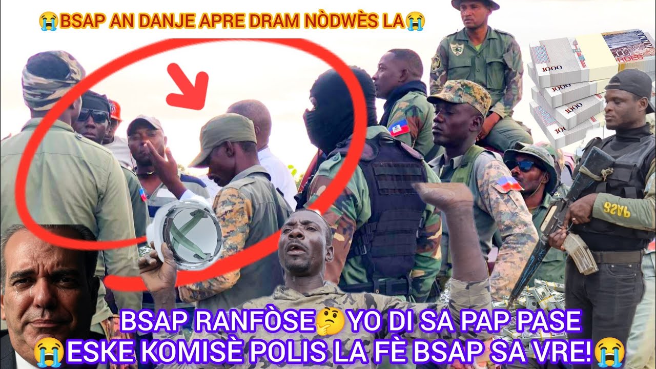 😭ADJE KOMISÈ A MANDE POU BSAP DEPOZE ZAM EPI PA METE INIFÒM SOU YO😭BSAP ...