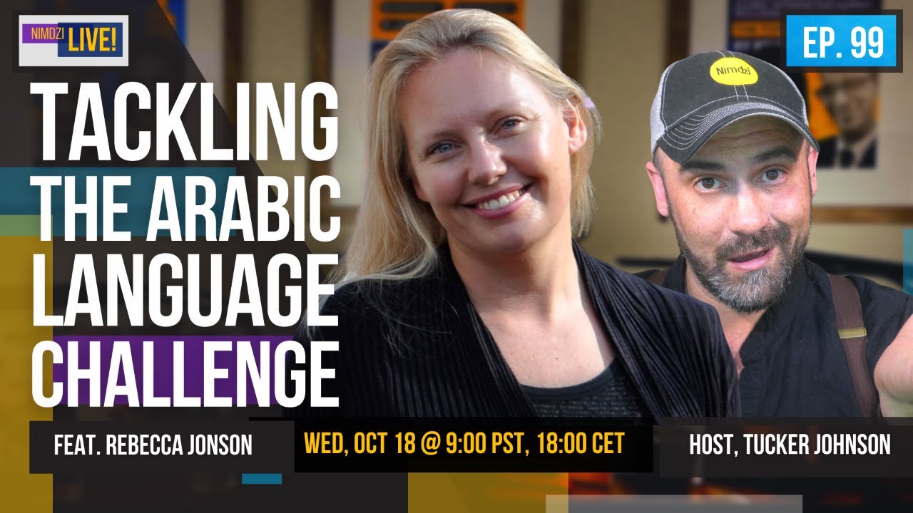 Tackling the Arabic Language Challenge feat. Dr. Rebecca Jonsson - YouTube