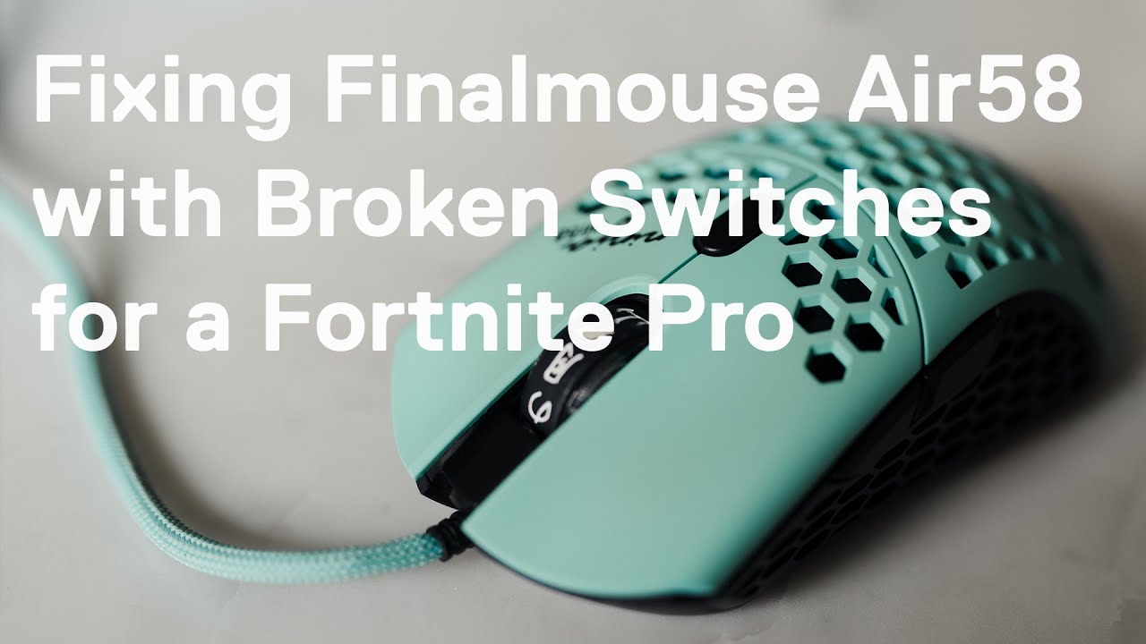 Fixing a Finalmouse Air58 with Broken Switches - YouTube