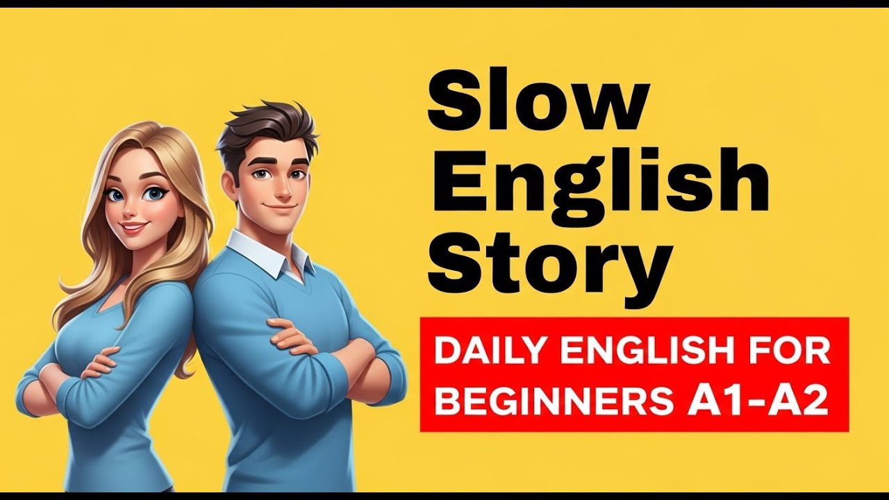 Easy English Conversation | Library Story in Slow English for Beginners ...