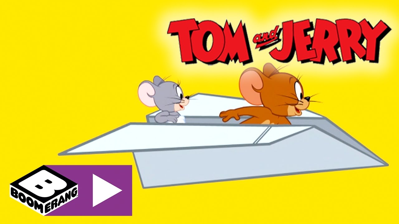 Tom & Jerry | How To Make A Paper Airplane | Boomerang UK - YouTube