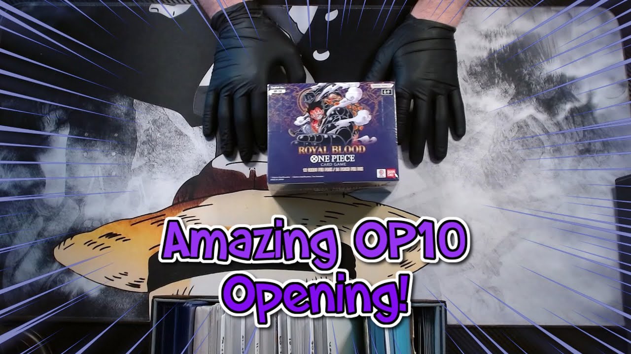 My BEST OP 10 Booster Box Yet! Pulled AA Leader from One Piece TCG ...
