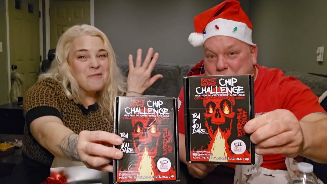 Surviving the Red Hot Reaper One Chip Challenge - YouTube