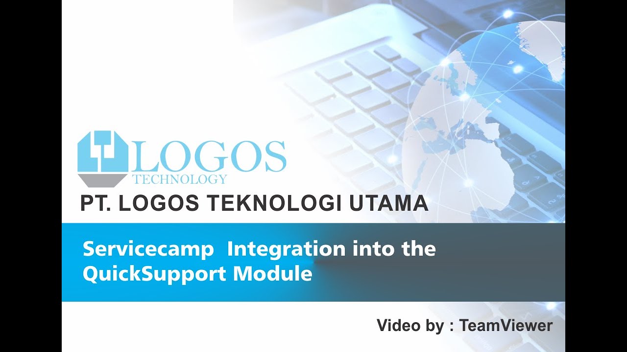 TeamViewer14 servicecamp Integration into the QuickSupport Module - YouTube