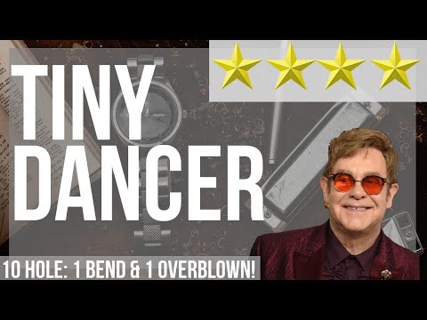 How to play Tiny Dancer by Elton John on Diatonic Harmonica 10 Holes (Tutorial) - YouTube