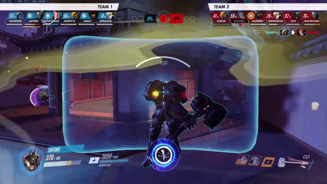 my rein counters pharah no cap - YouTube