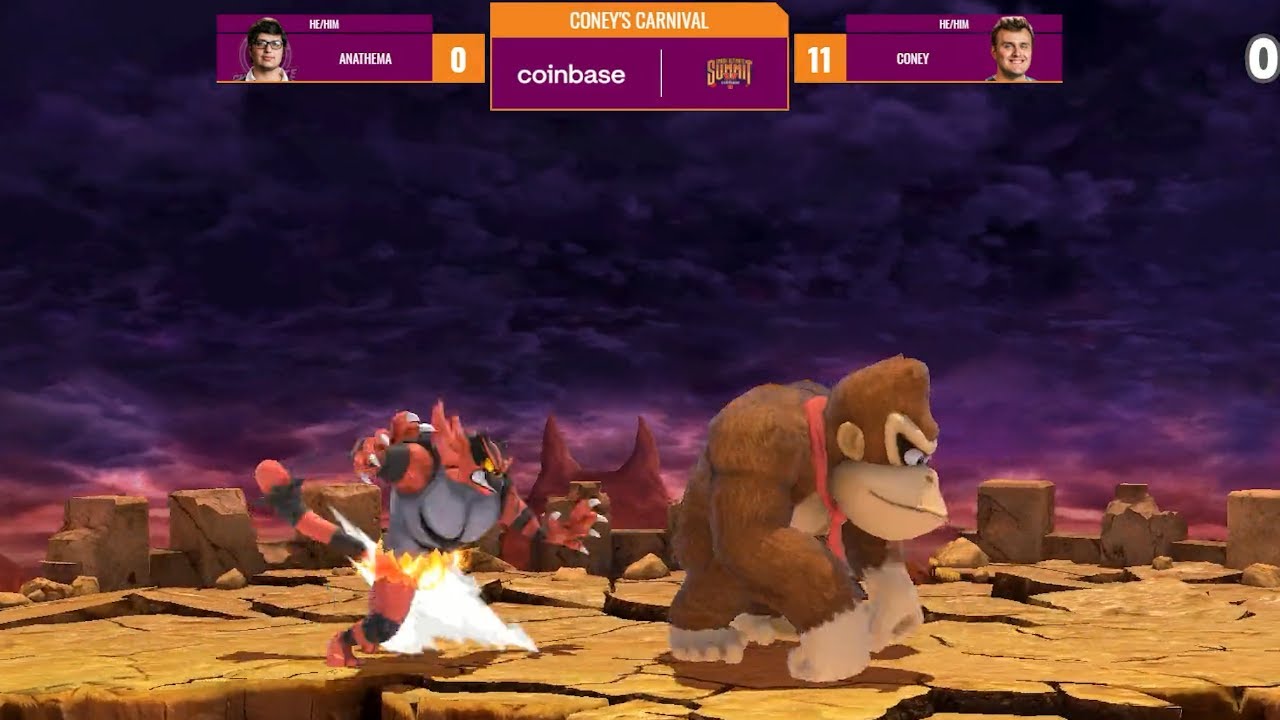 Anathema All Coney's Carnival Attempts - Smash Ultimate Summit 5 - YouTube