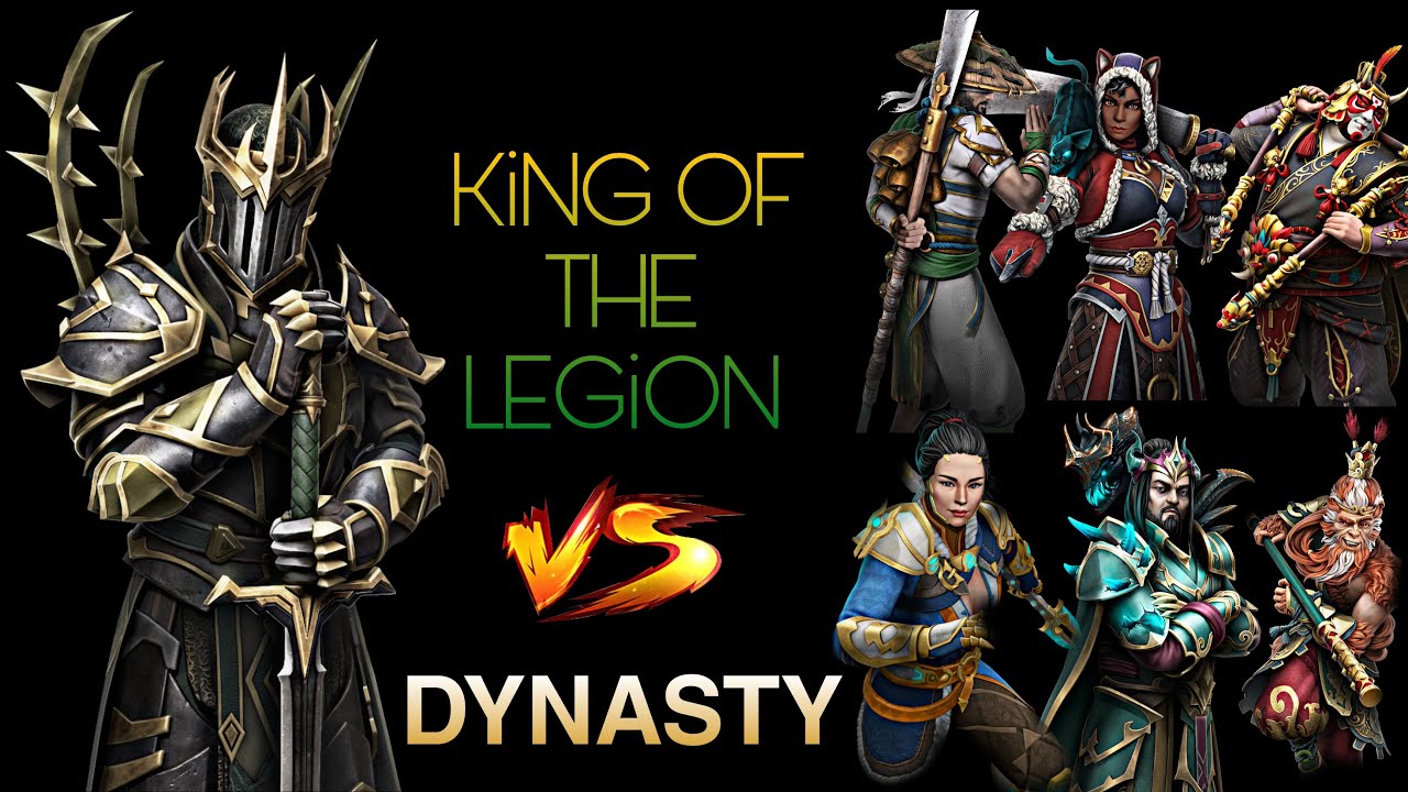 KiNG OF THE LEGiON vs ALL OF DYNASTY - Shadow Fight Arena - YouTube